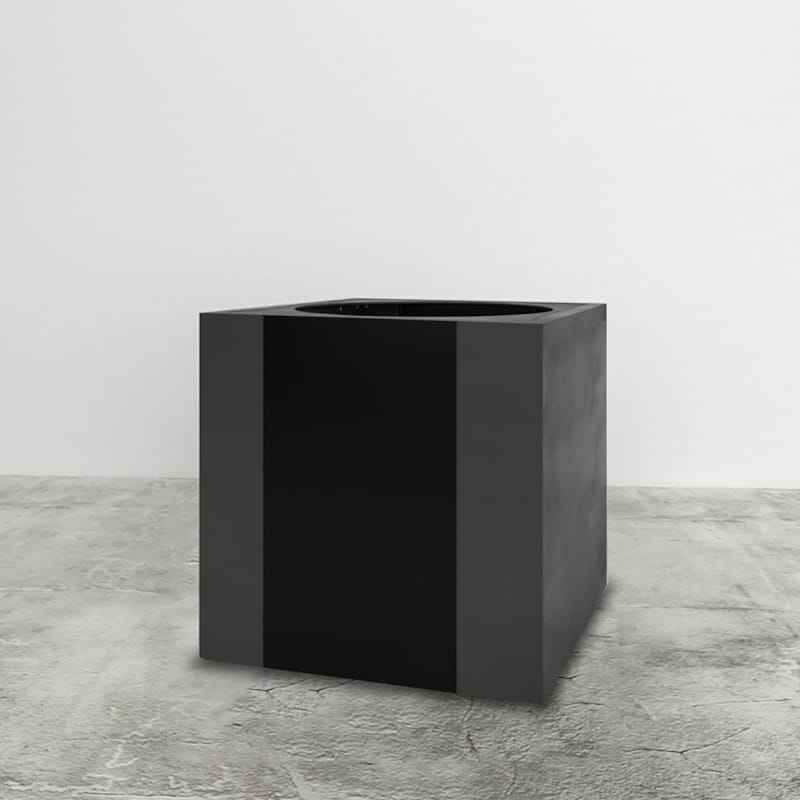 Duża donica metalowa Classic 75x75x75
