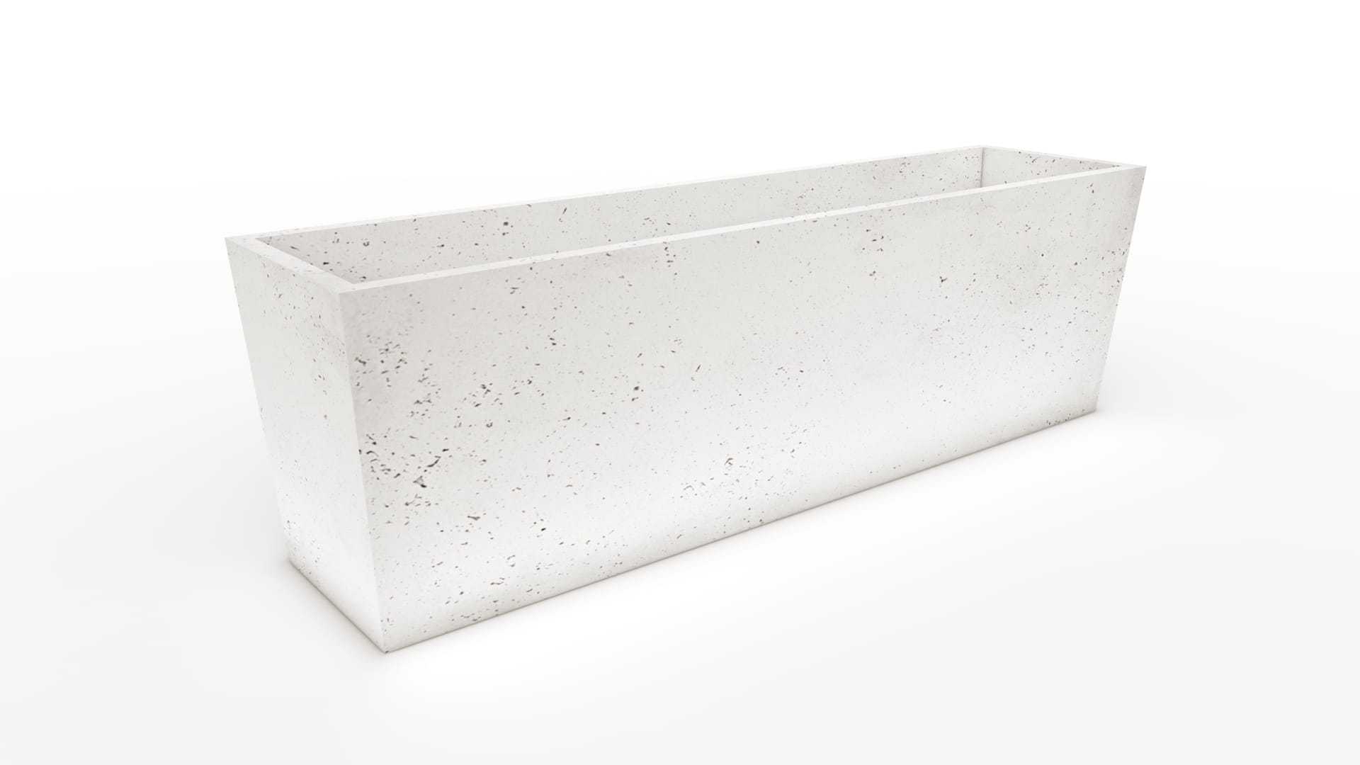 Donica betonowa HUGO 130x32x40h
